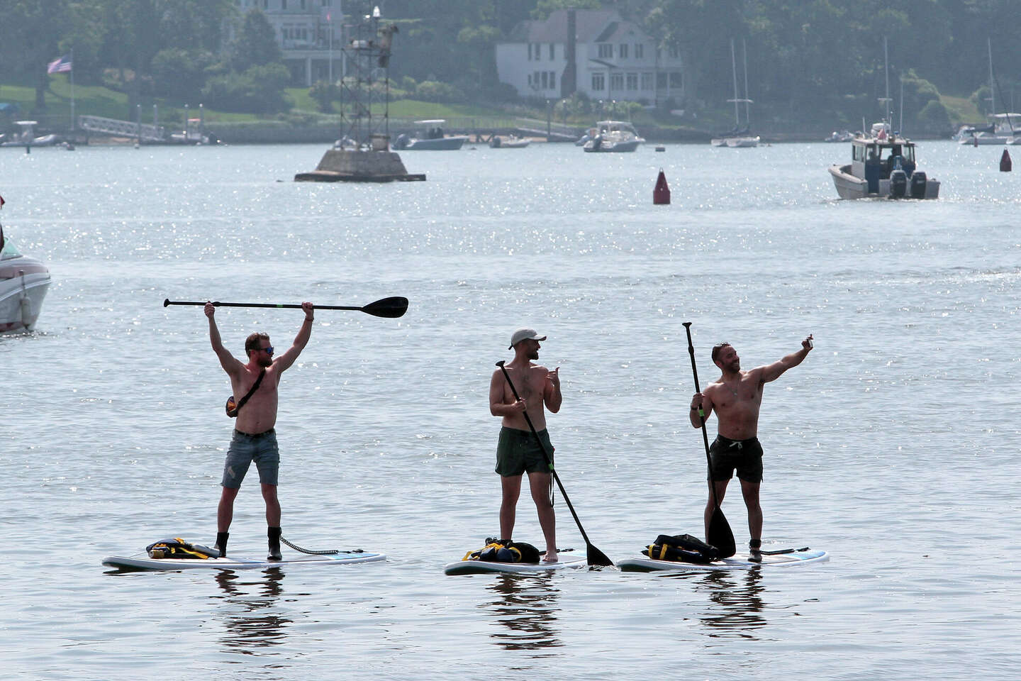 Photos: SoundWaters Flotilla takes to Long Island Sound in Stamford
