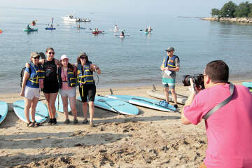 Photos: SoundWaters Flotilla takes to Long Island Sound in Stamford