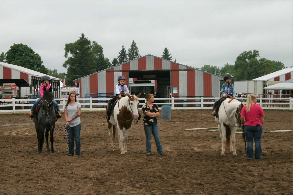 Cloverbud and Peewee horse show in final day of Mecosta County Fair