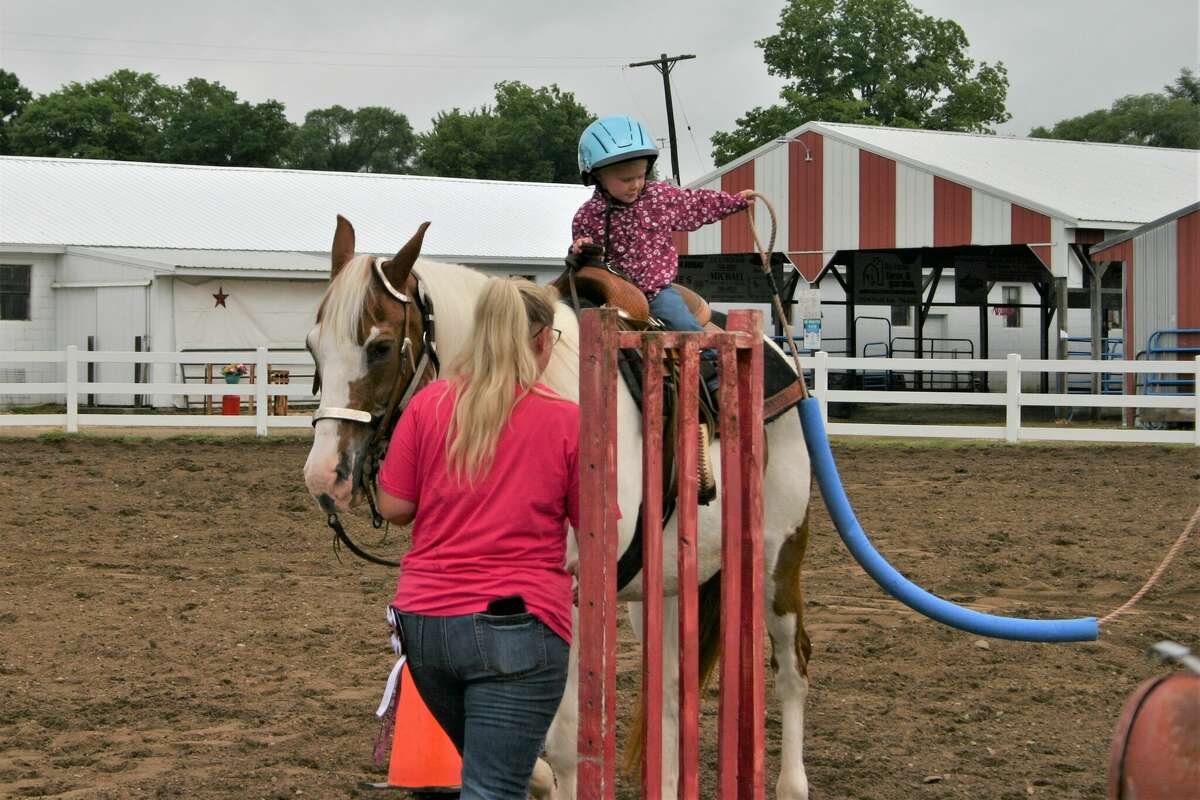Cloverbud and Peewee horse show in final day of Mecosta County Fair