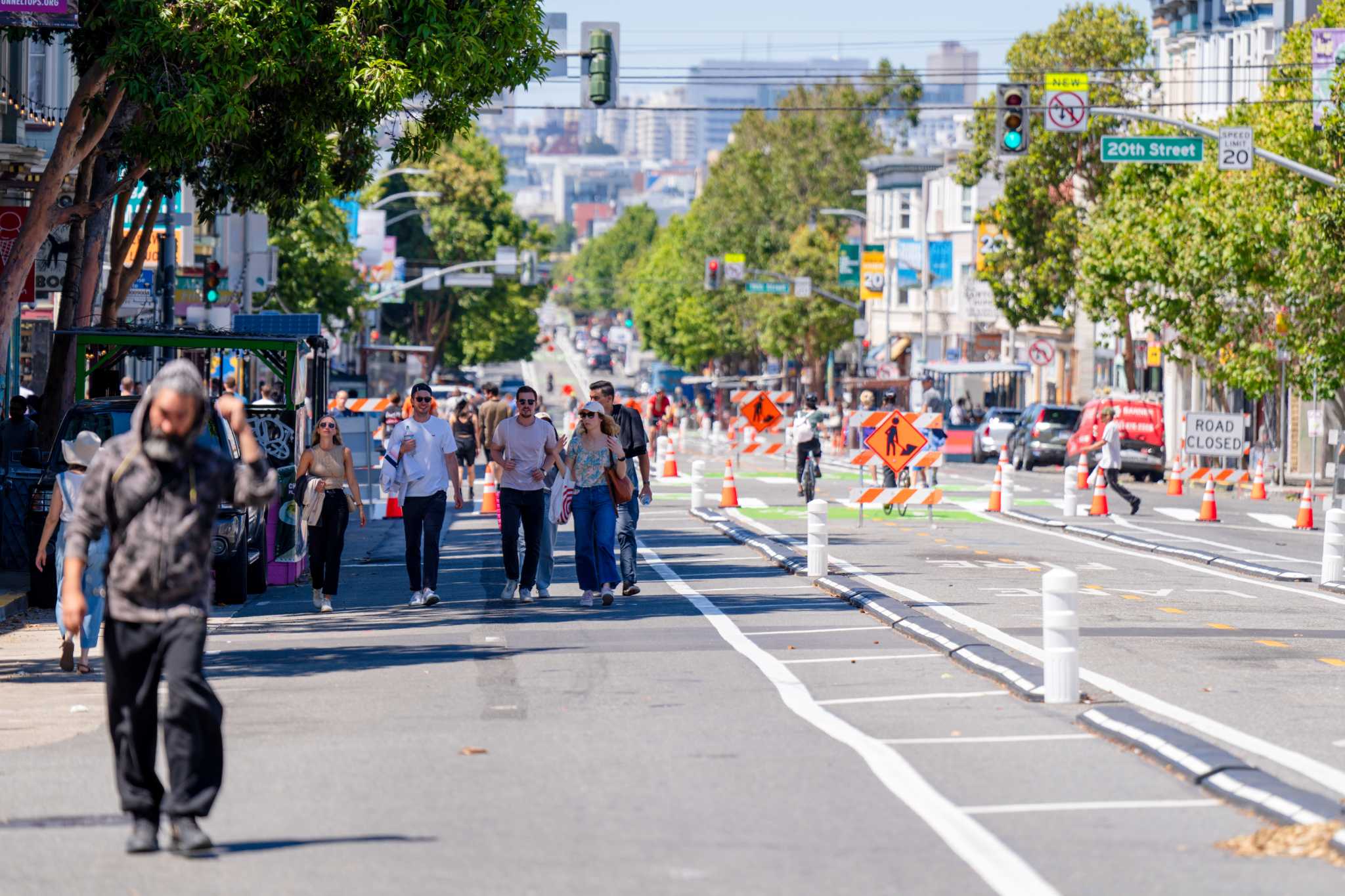 SF street being reimagined with 4 months of weekly block parties
