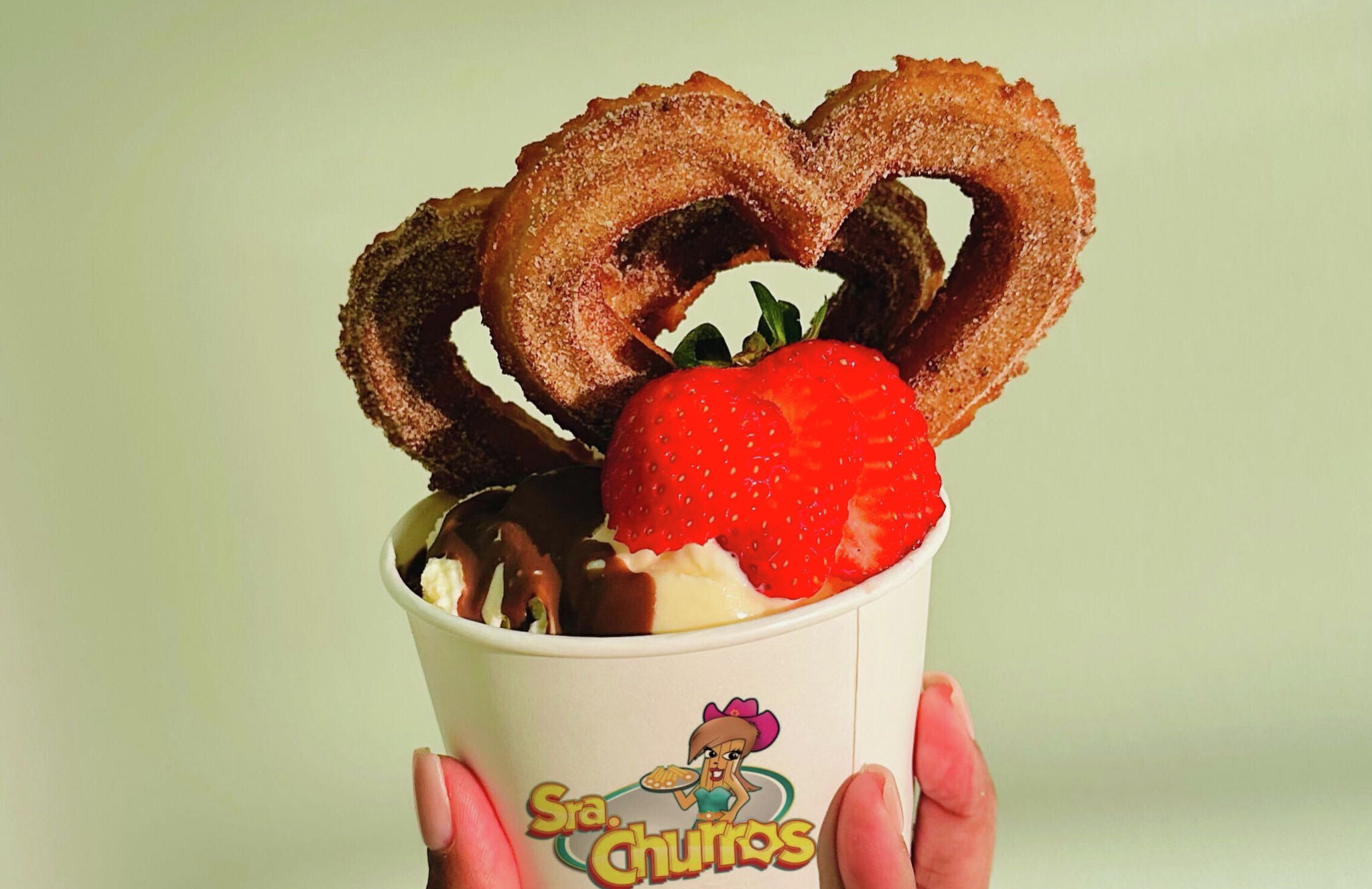 At a Houston sweets shop, churros meet Blue Bell ice cream