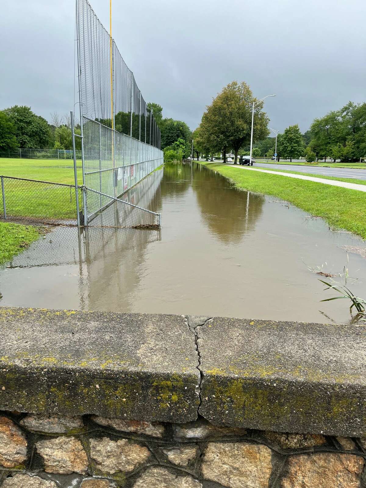 Heavy rain brings more flooding, microburst knocks down trees in CT
