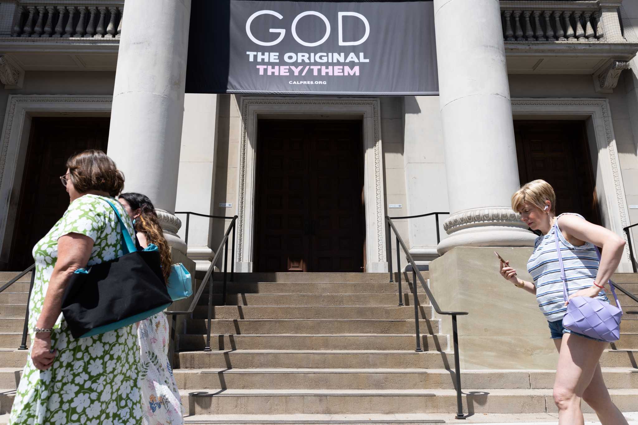 SF church, threatened after drag events, hit with anti-LGBTQ protest