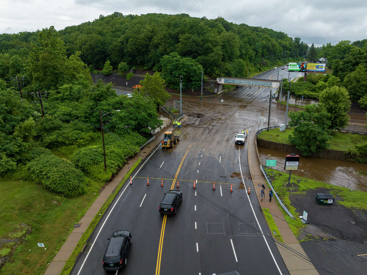 Heavy rain brings more flooding, microburst knocks down trees in CT