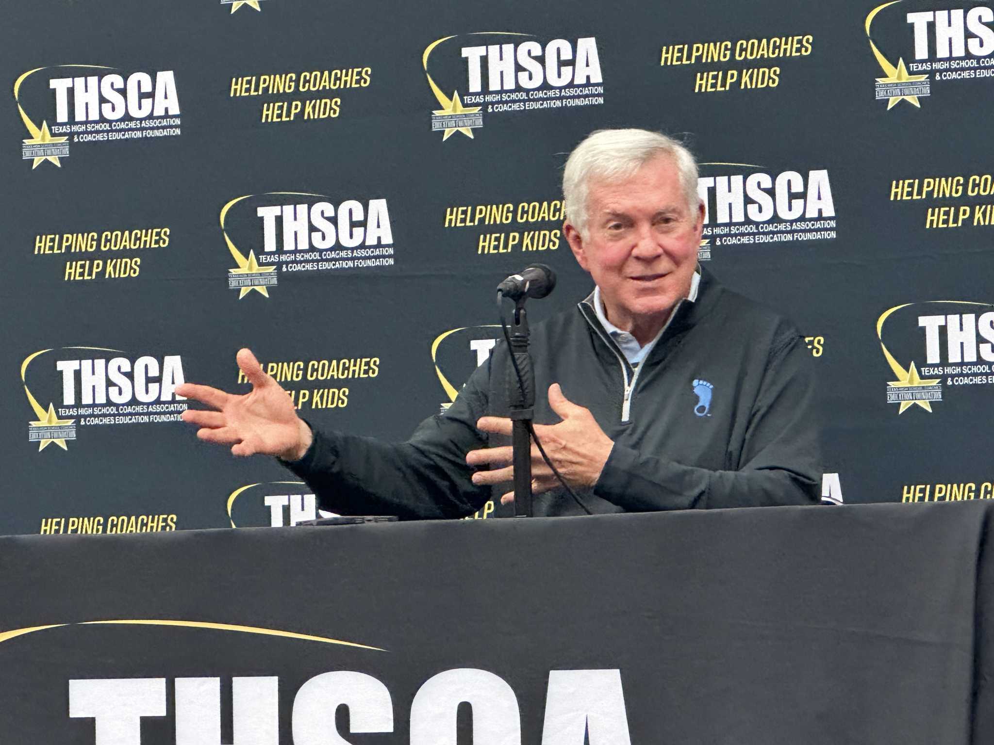 THSCA convention: Mack Brown says thanks to Texas high school coaches