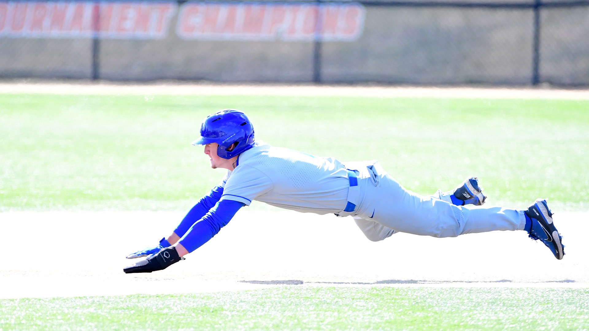 EHS grad Hayden Moore having fun again on the diamond