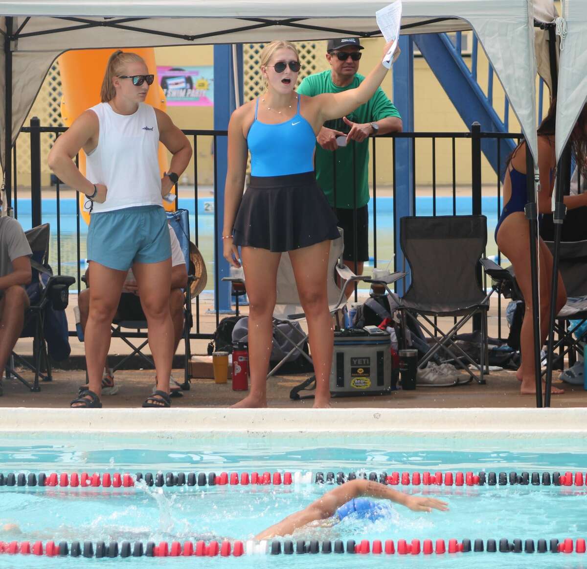 Montclaire beats the Collinsville Gators for SWiSA Swim championship