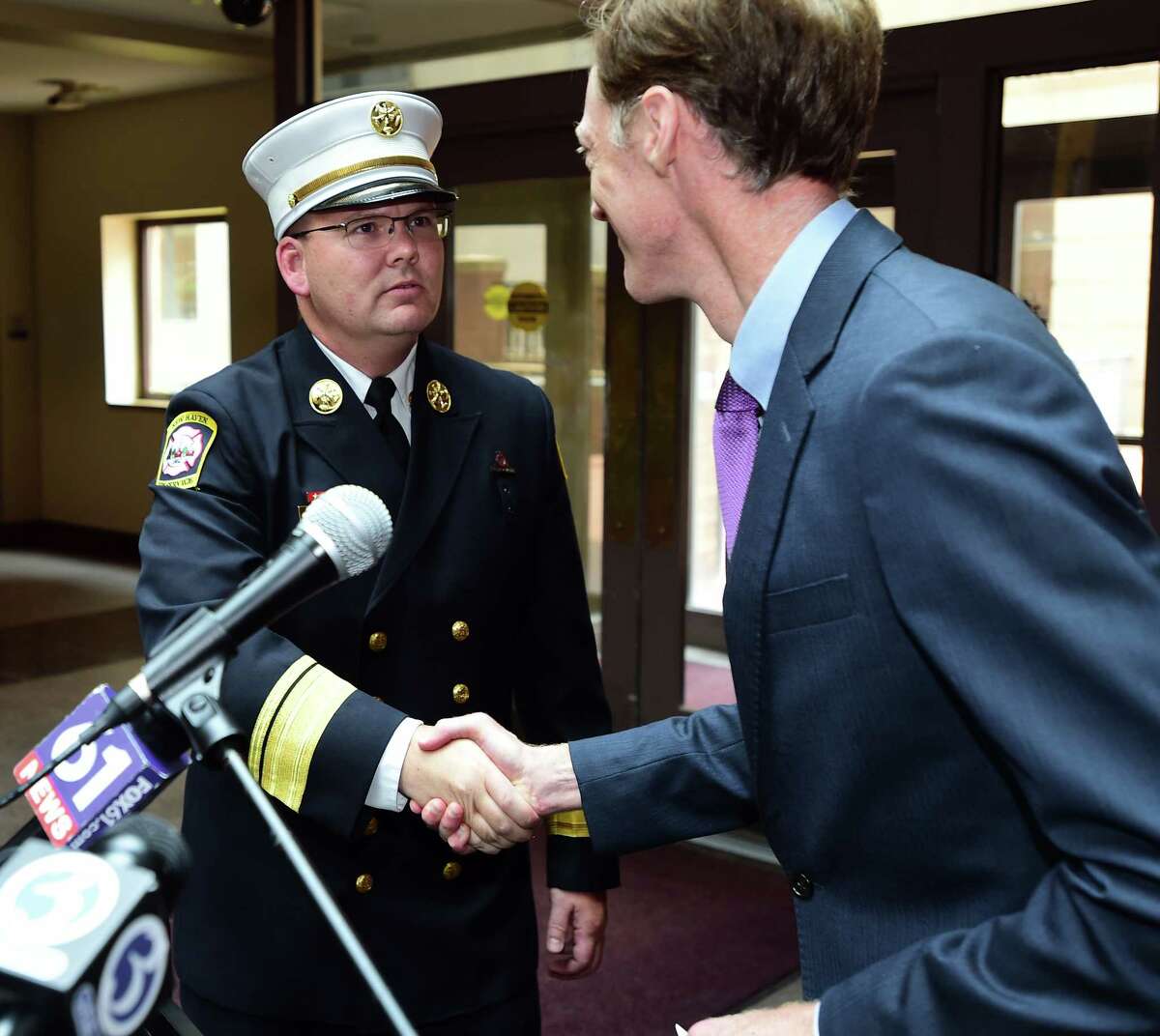 New Haven native, fire department veteran becomes assistant chief