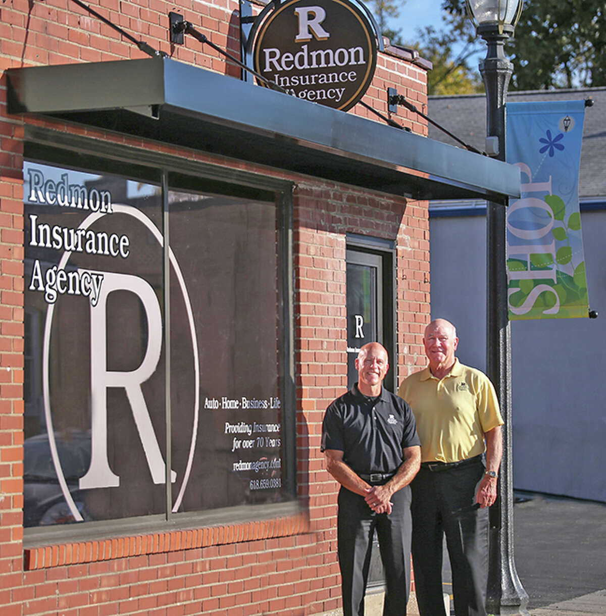 Redmon's insurance and family roots intertwine in community