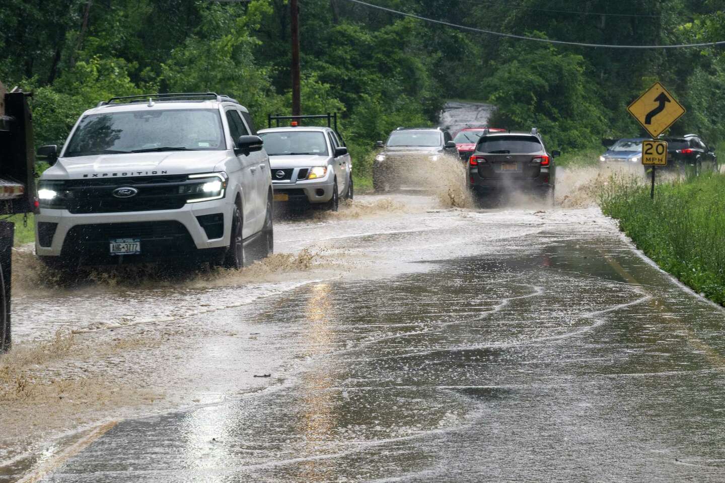 Flood water recedes, power restored to 5,000 in Albany County