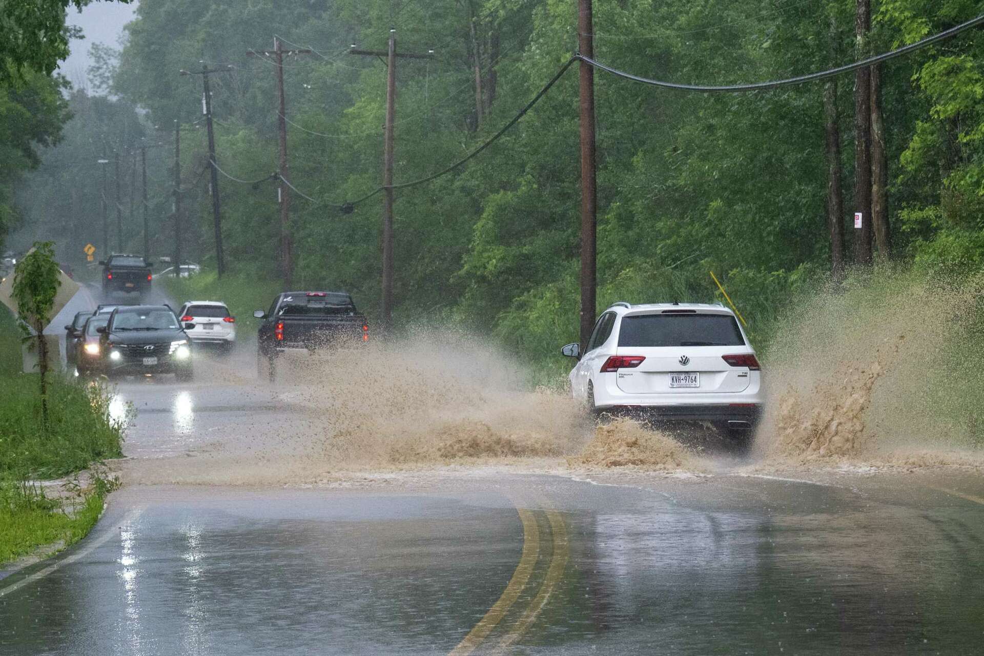 Flood water recedes, power restored to 5,000 in Albany County