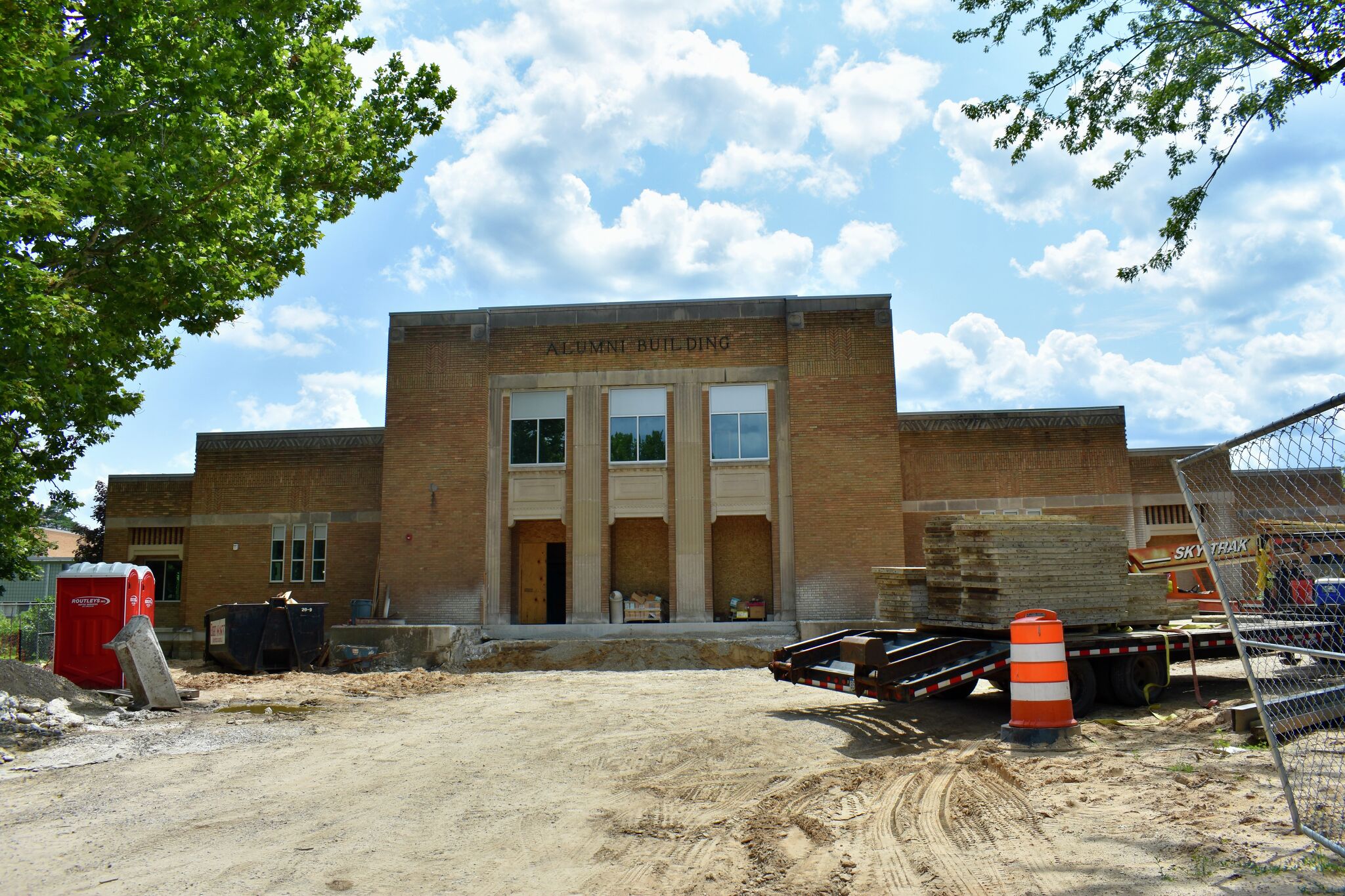 Ferris State Alumni Building renovation nears completion