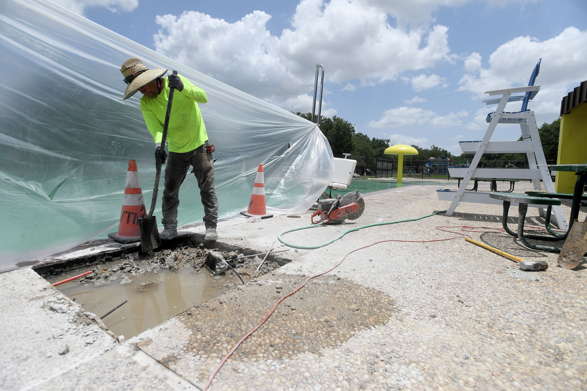 The city of Beaumont is looking into opening Magnolia Pool soon