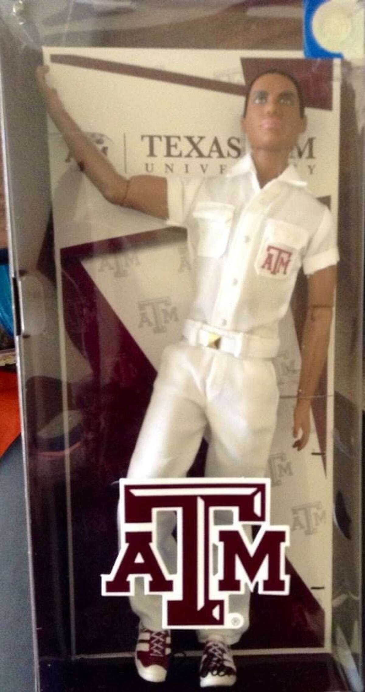 Did you know there was a Houston Rockets Barbie and a Texas A&M Ken?