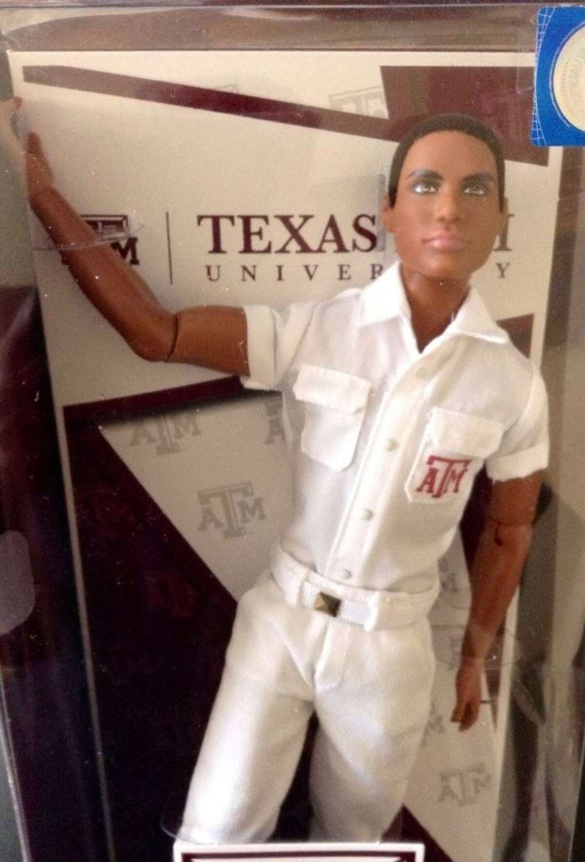 Did you know there was a Houston Rockets Barbie and a Texas A&M Ken?