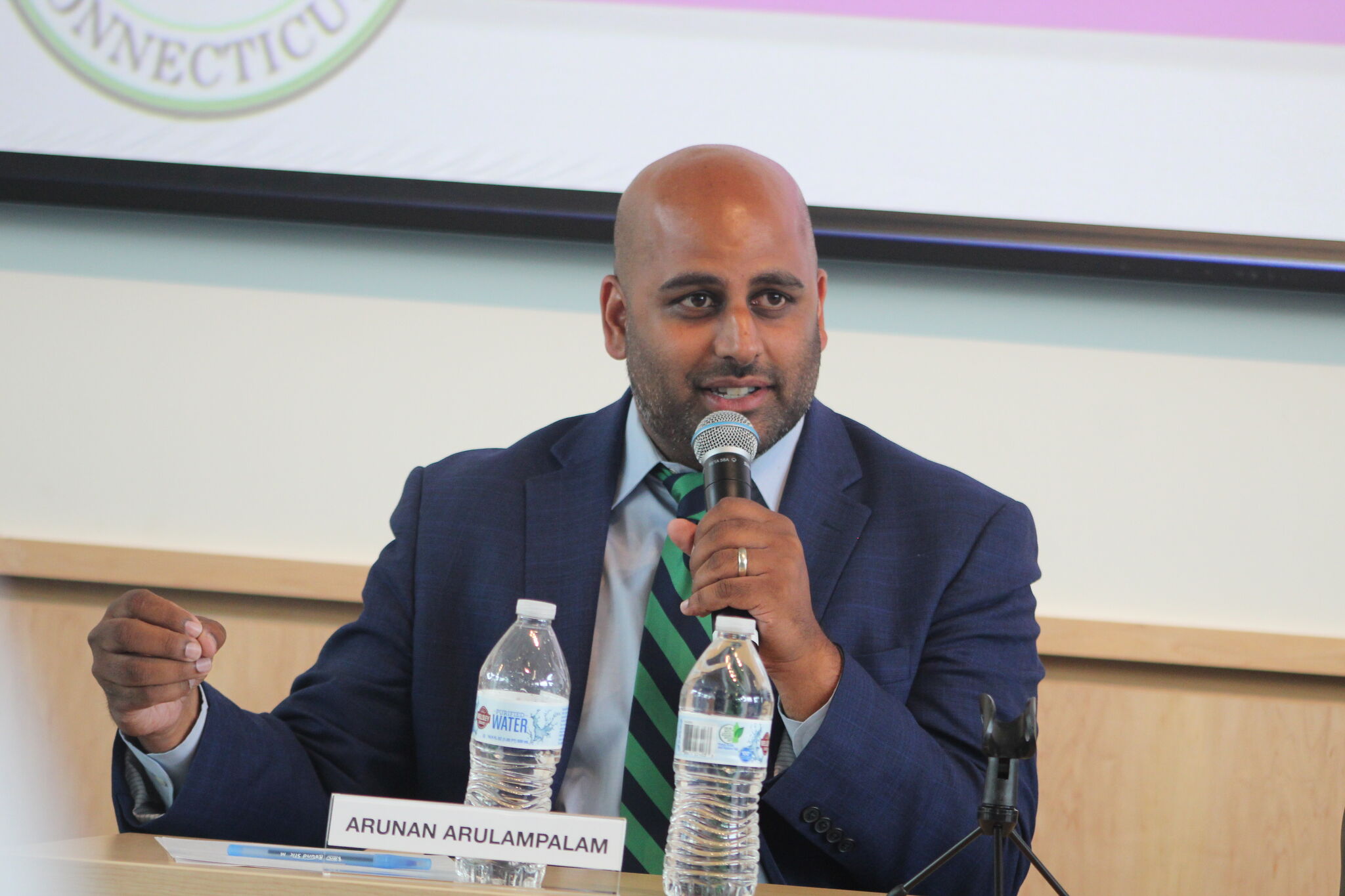 Luke Bronin endorses Arunan Arulampalam in Hartford mayoral race