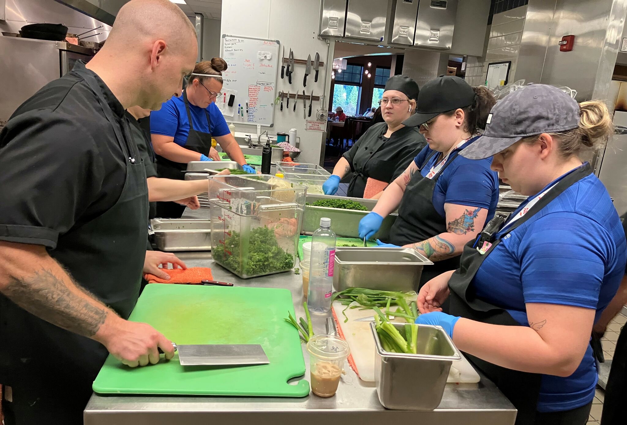 Midland Country Club prepares 18,000 or more meals for Dow GLBI week