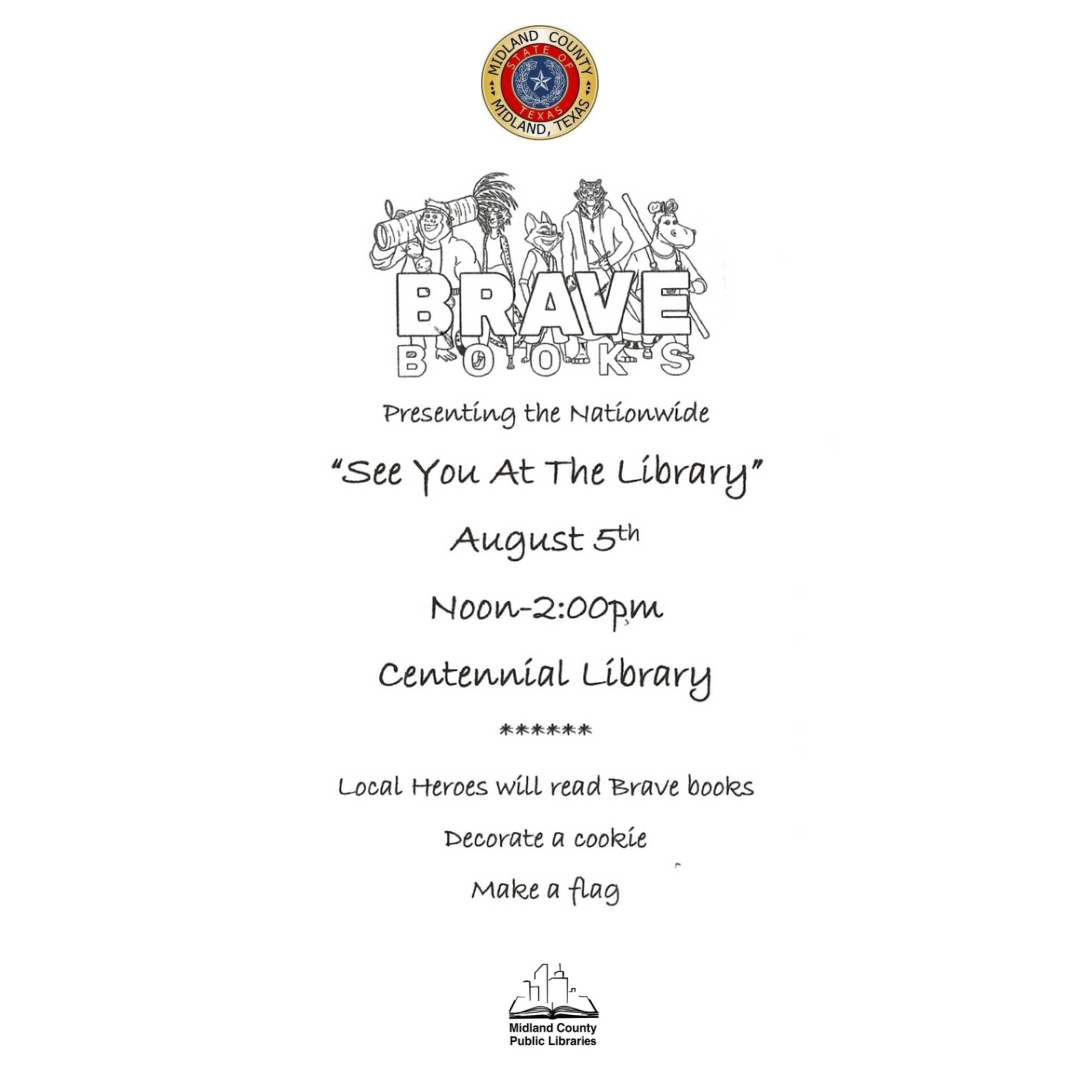 'See You at The Library' to take place in Midland on Aug. 5