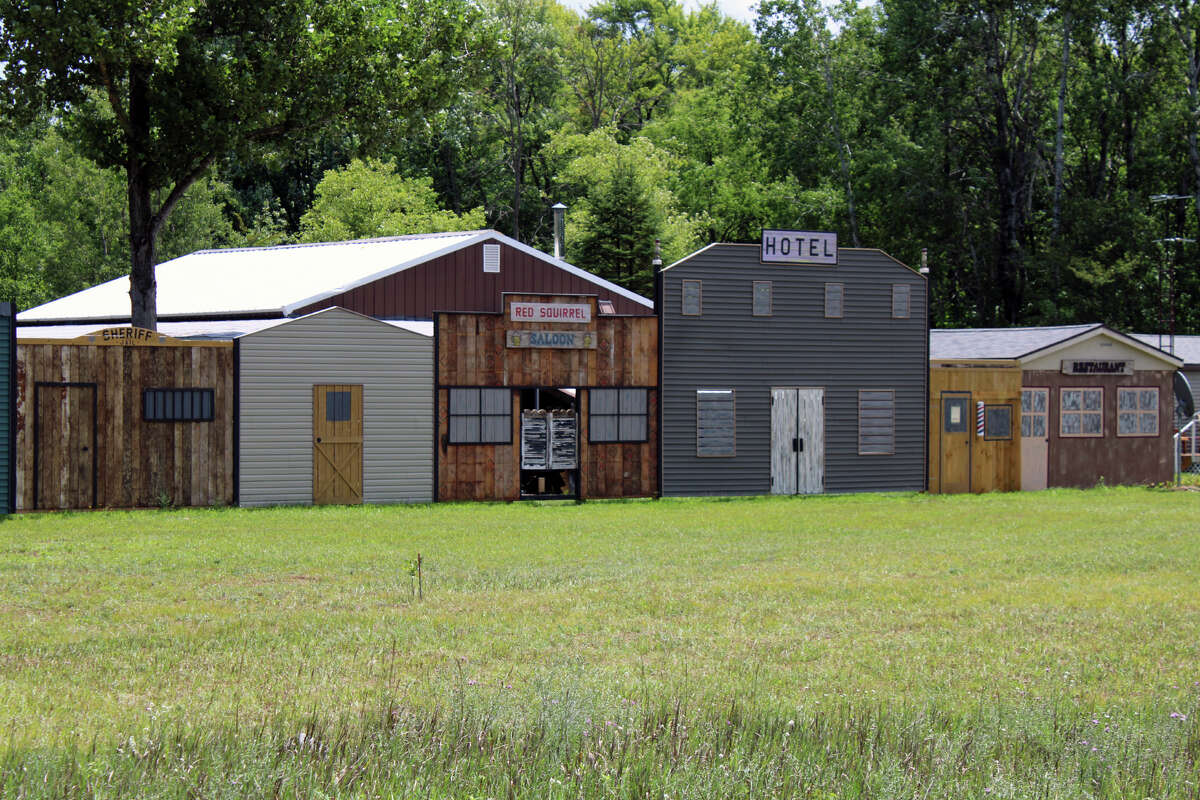 UP AND DOWN THE RIVER: The old western town in Paris, Michigan