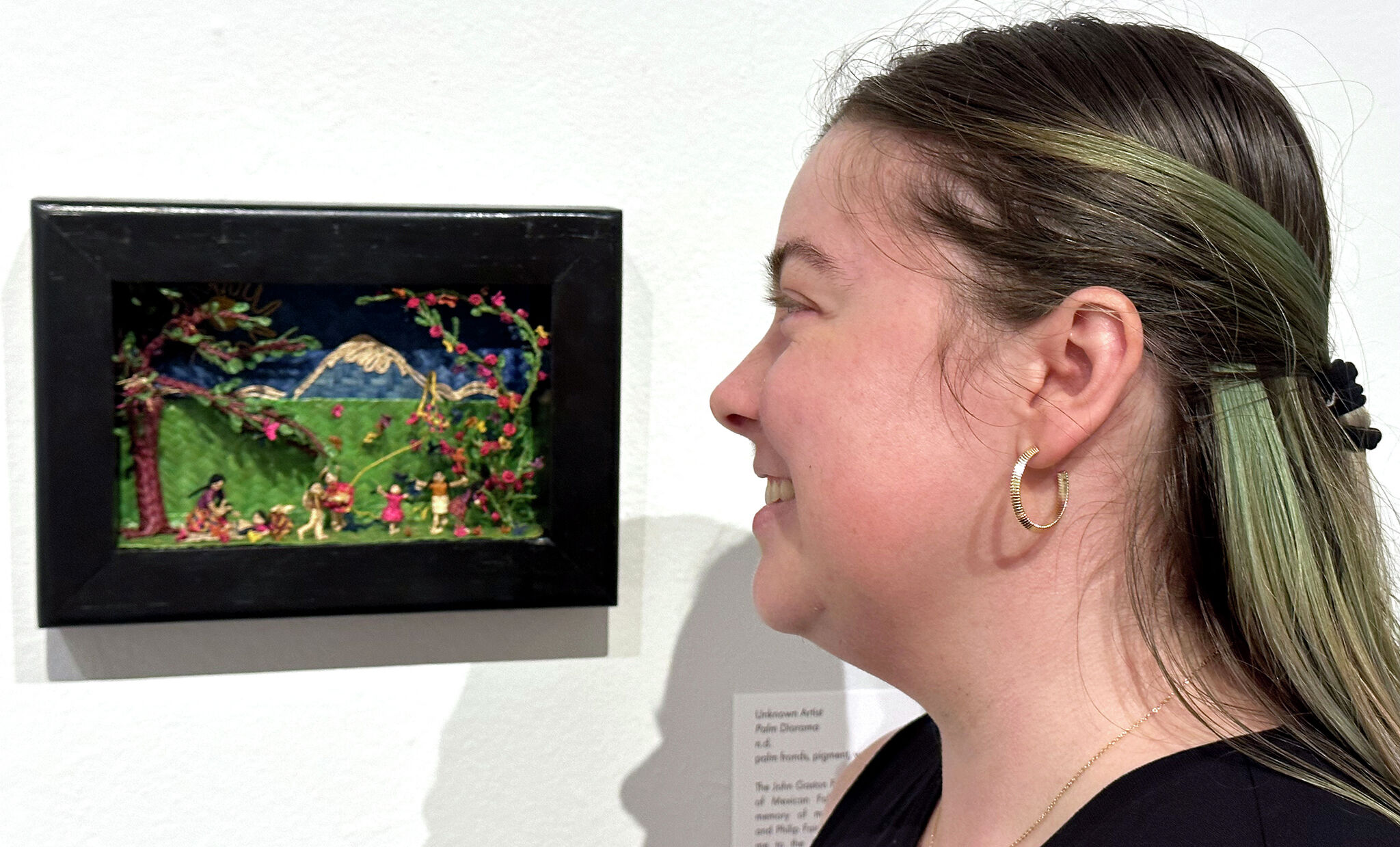 Art Museum of Southeast Texas curator Caitlin Clay speaks on work