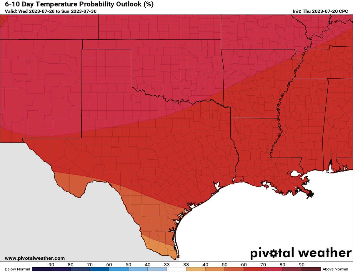 Houston weekend forecast includes chance of rain as heat dome shifts