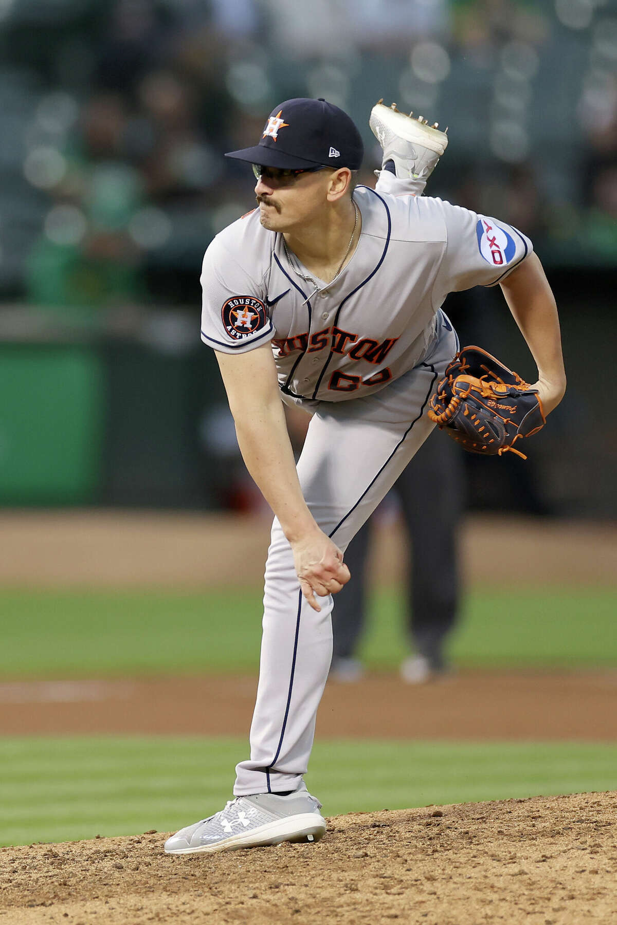 J.P. France goes deep in Houston Astros' win over Oakland A's