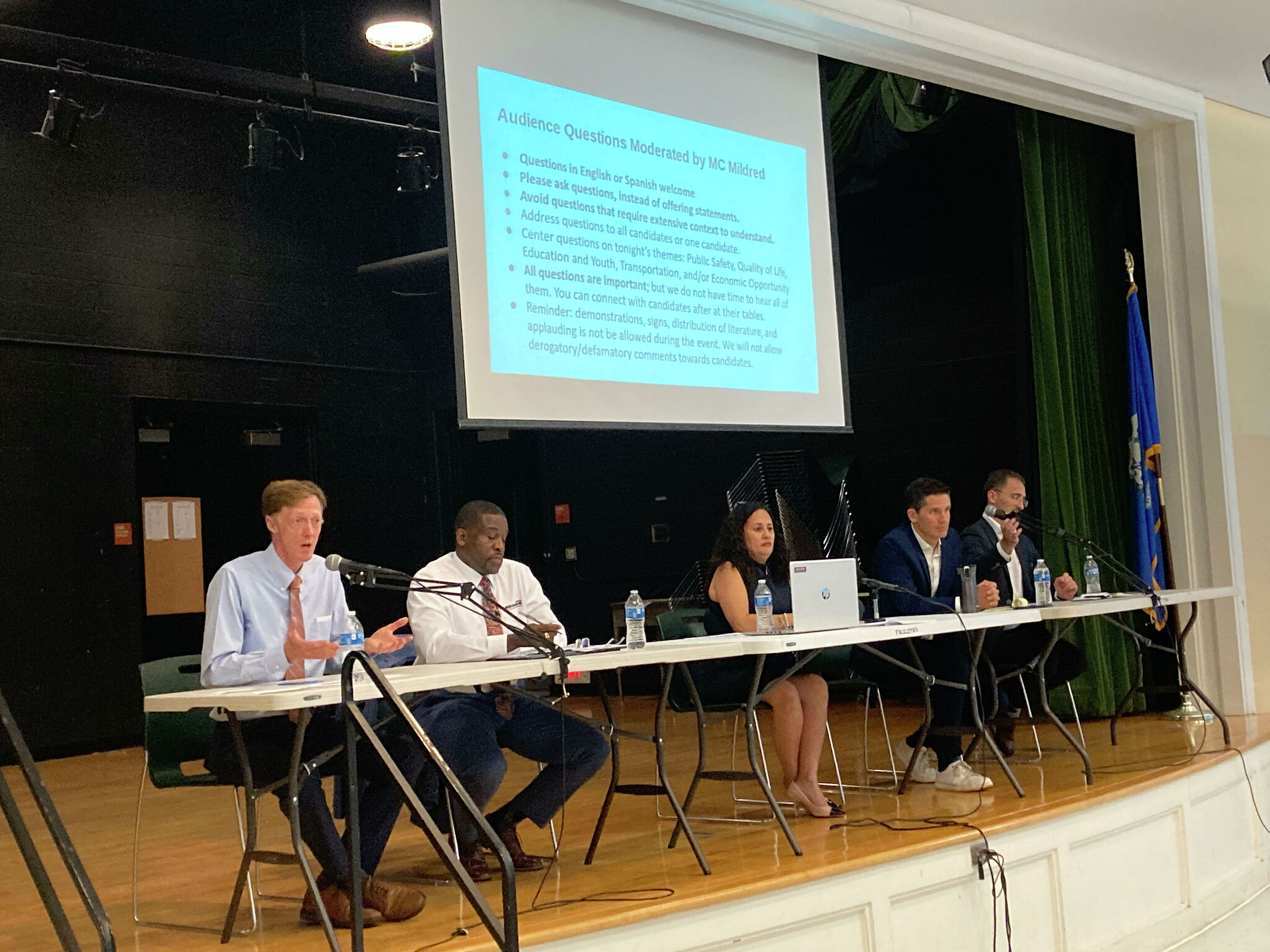 New Haven mayoral candidates debate crime in Fair Haven area