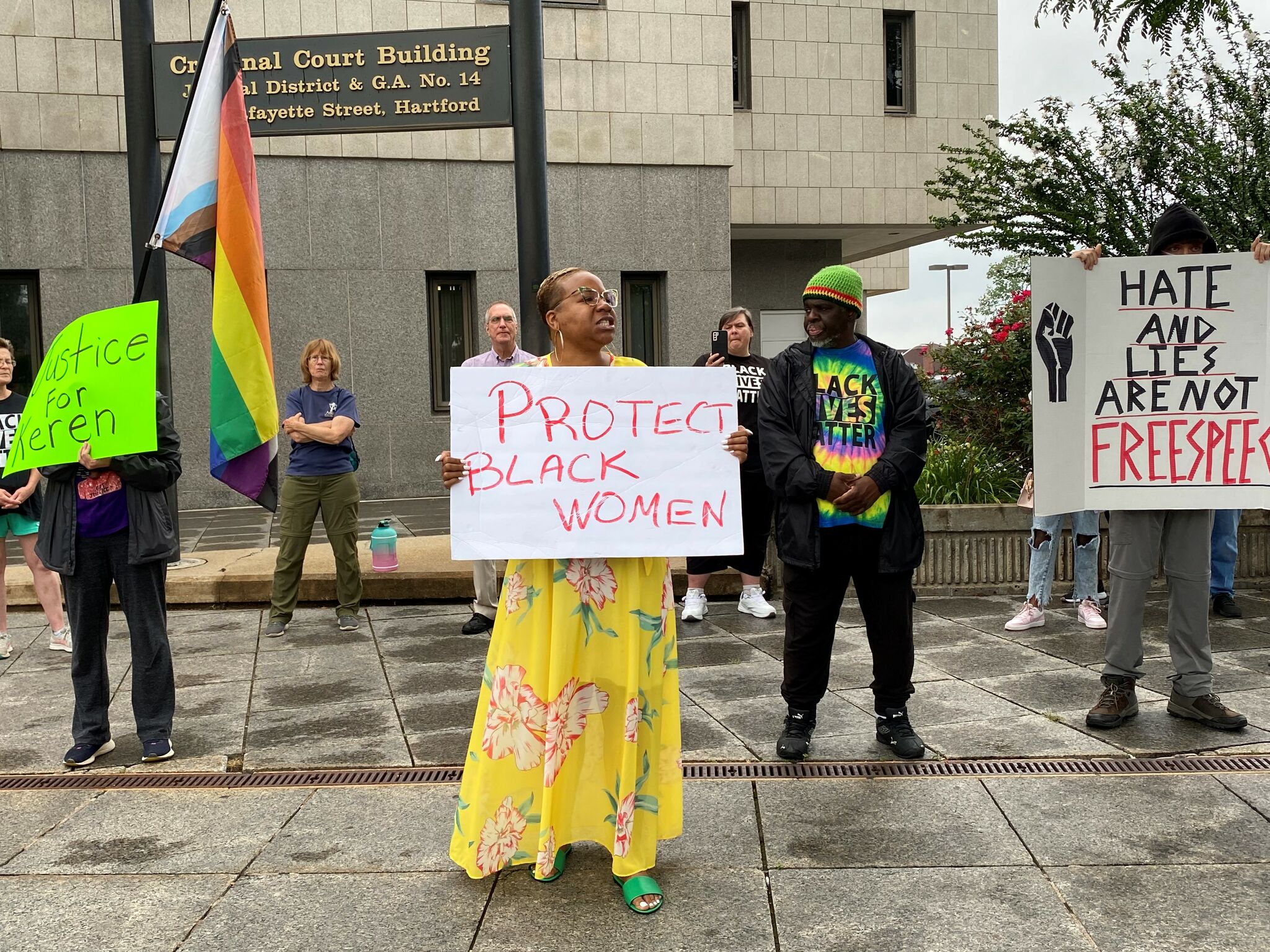 New Fairfield woman who spit on BLM activist has record wiped clean