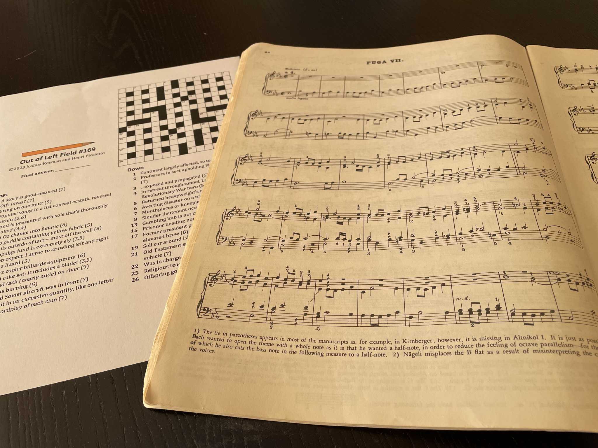 From grids to grand opera: Confessions of a puzzle-addled music lover