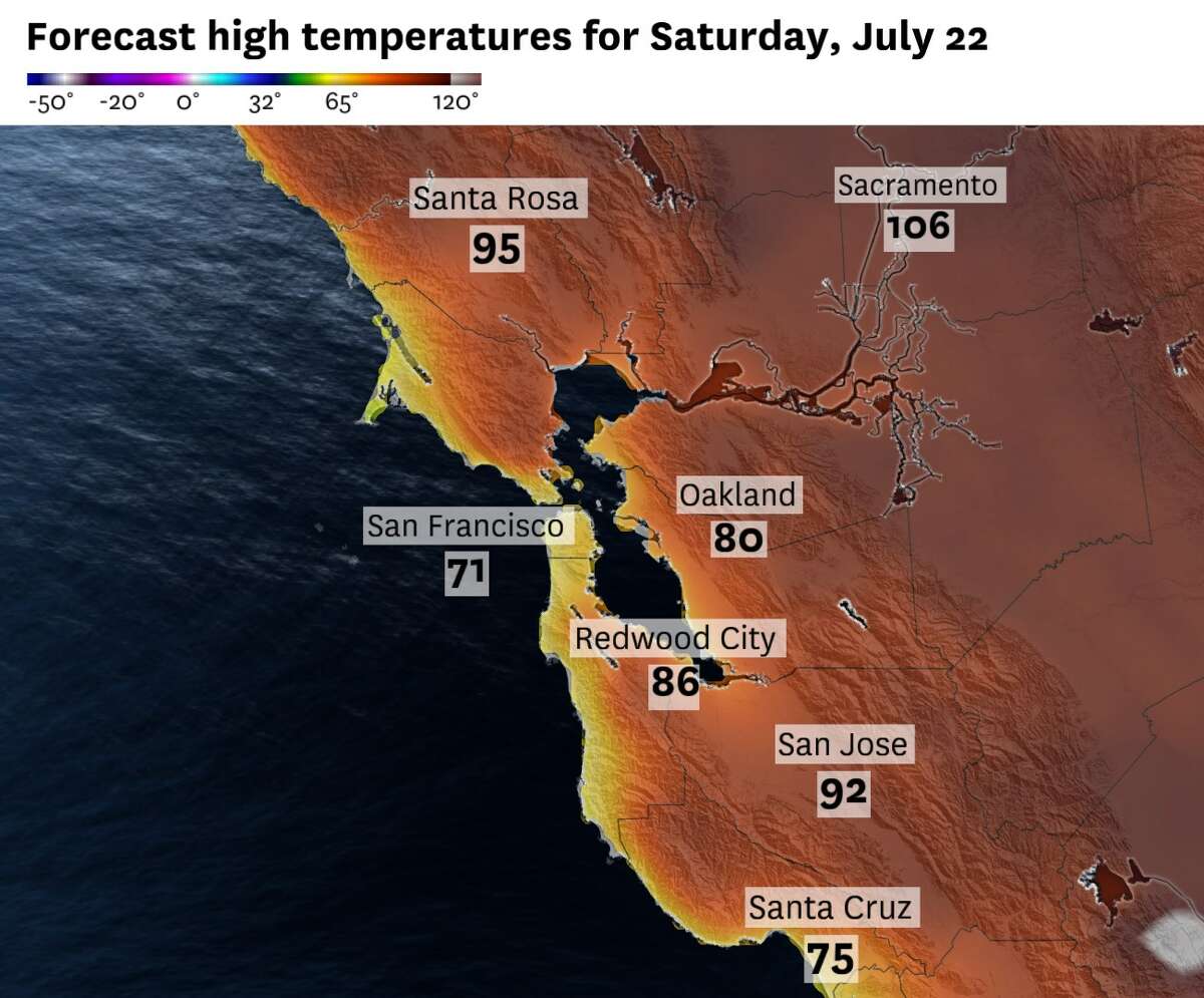 Best Bay Area weekend weather