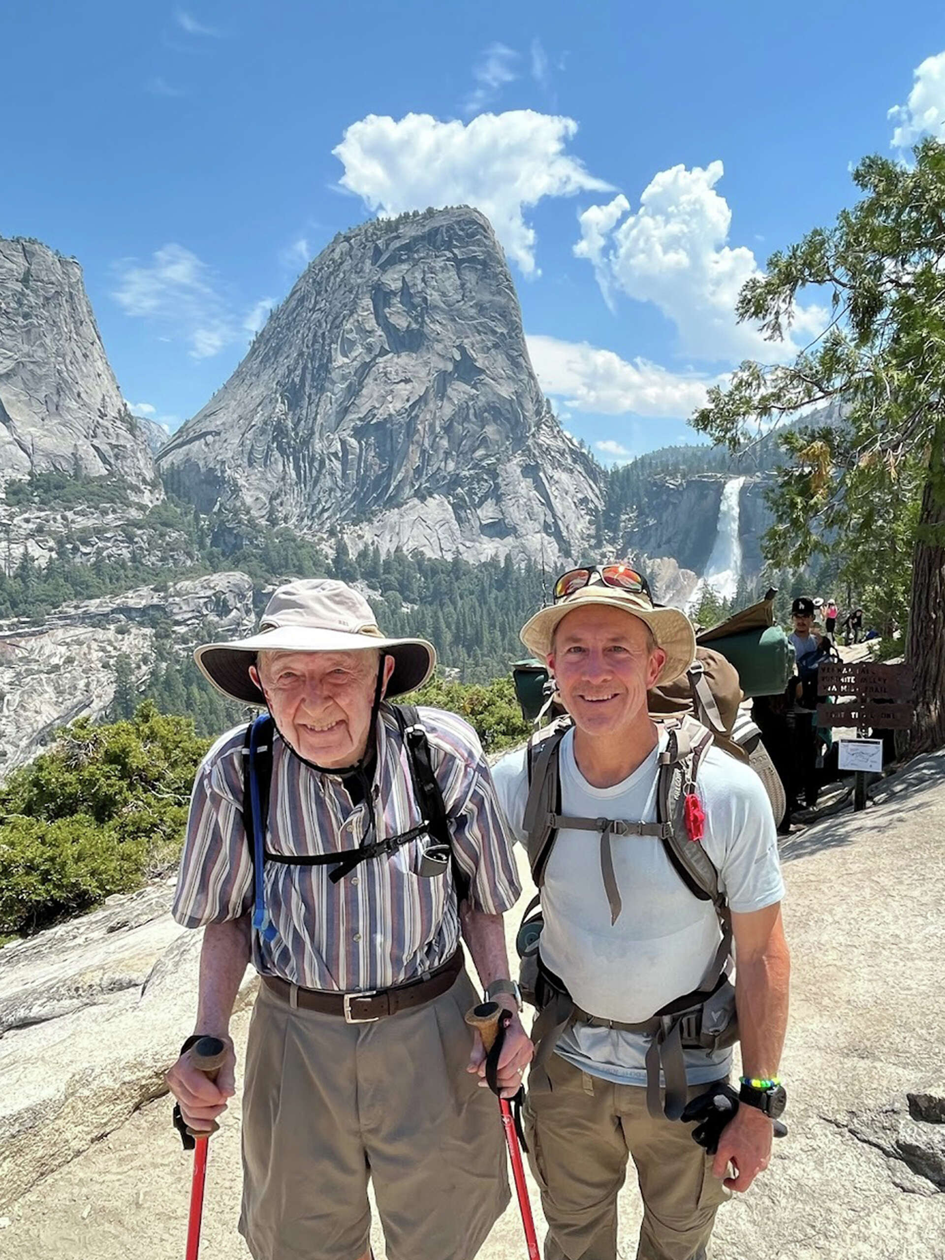 ‘He’s stubborn as a mule’ 93-year-old summits Yosemite’s Half Dome