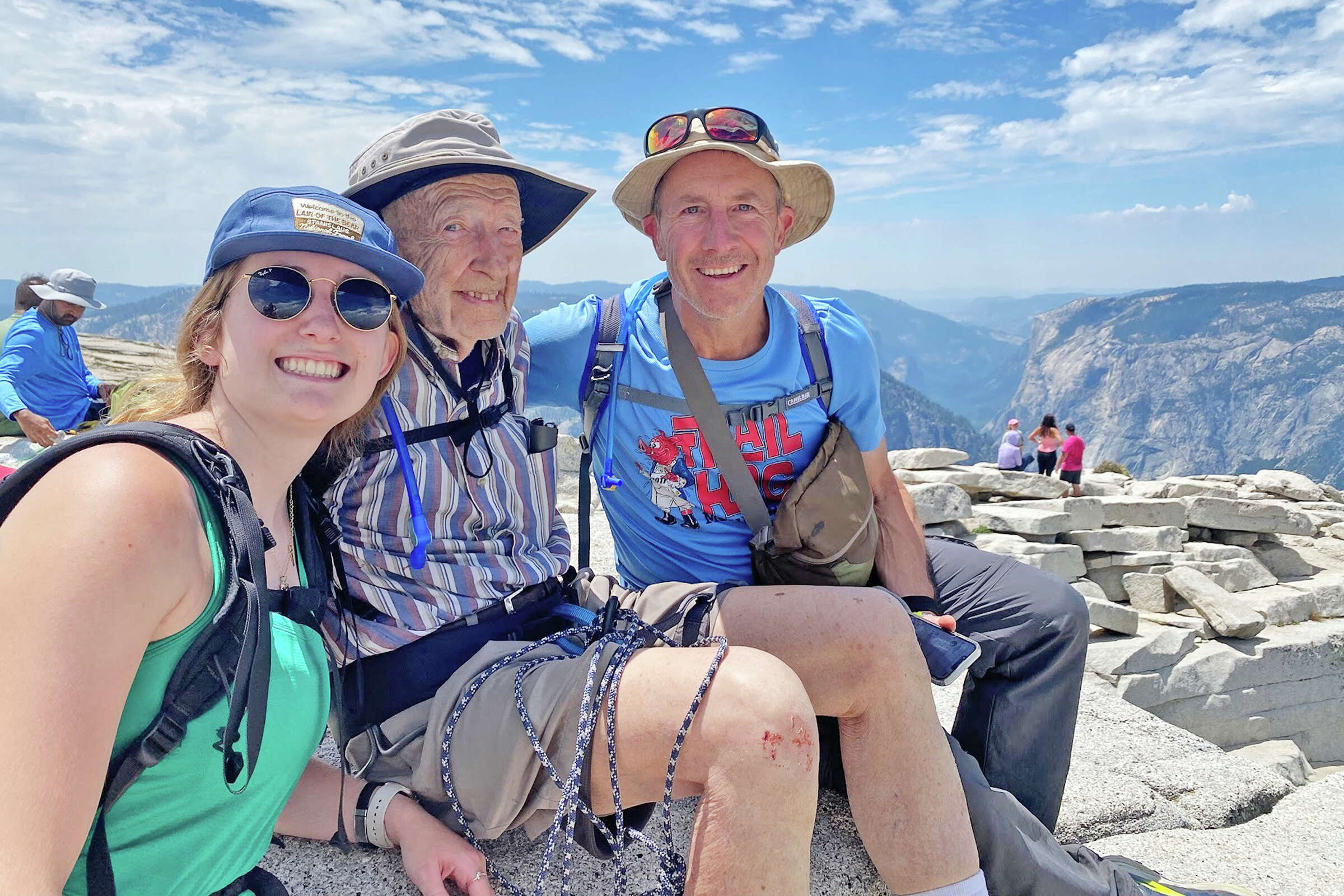 ‘He’s stubborn as a mule’ 93-year-old summits Yosemite’s Half Dome