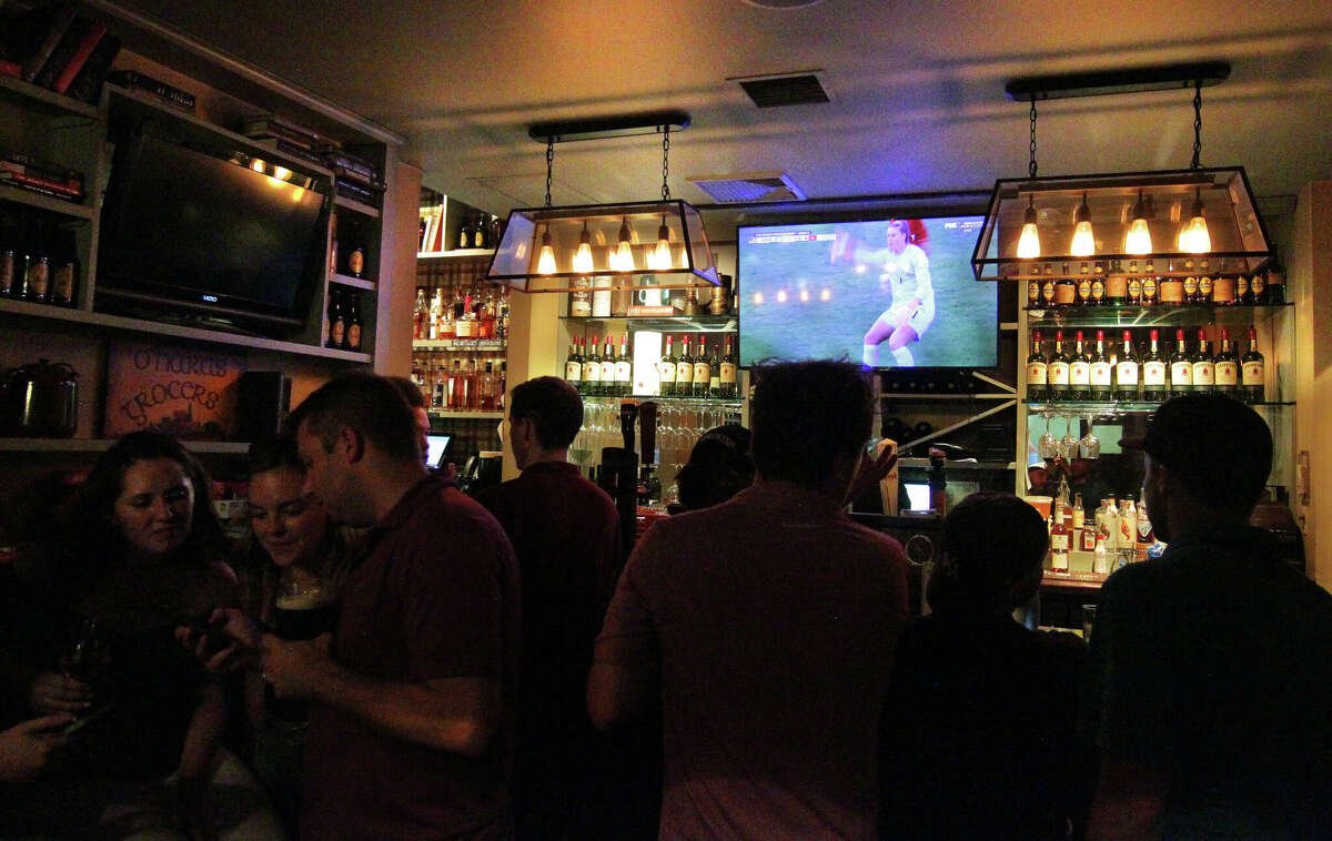 Photos: Fans cheer for US women at World Cup watch party in Stamford