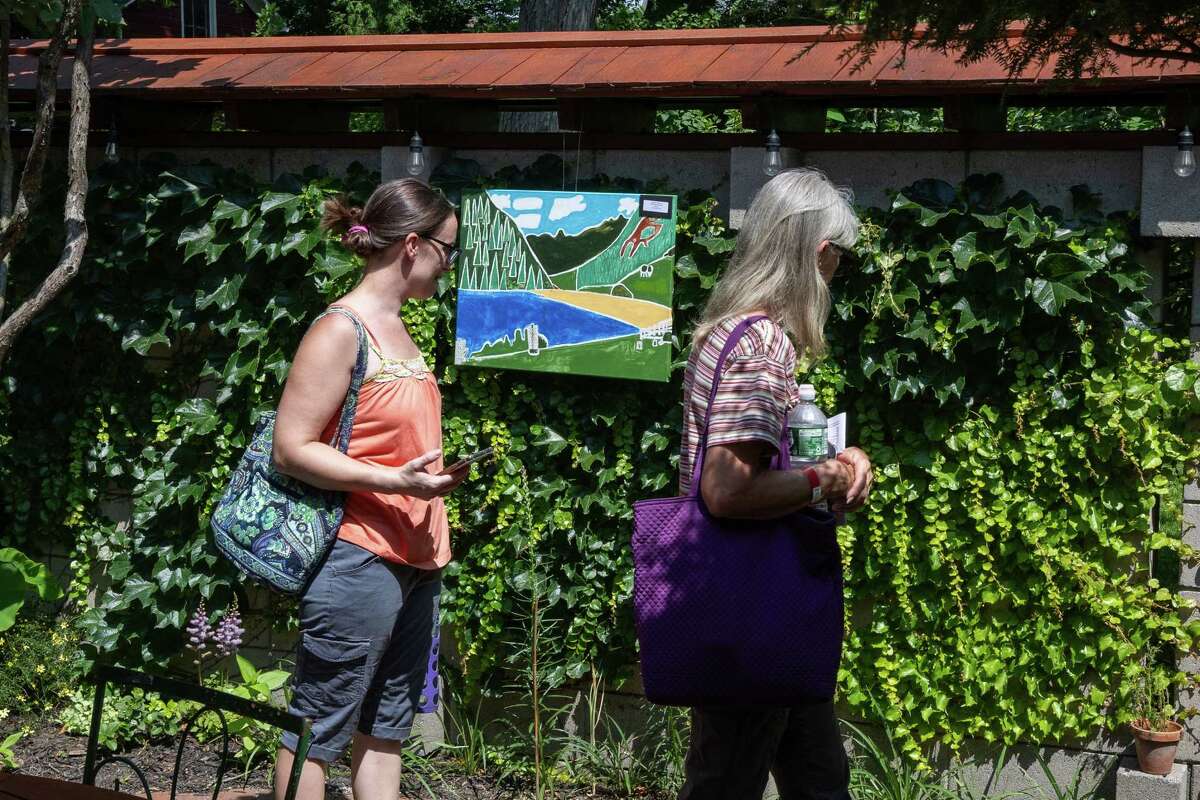 Photos: Gardens, art grace Stockade