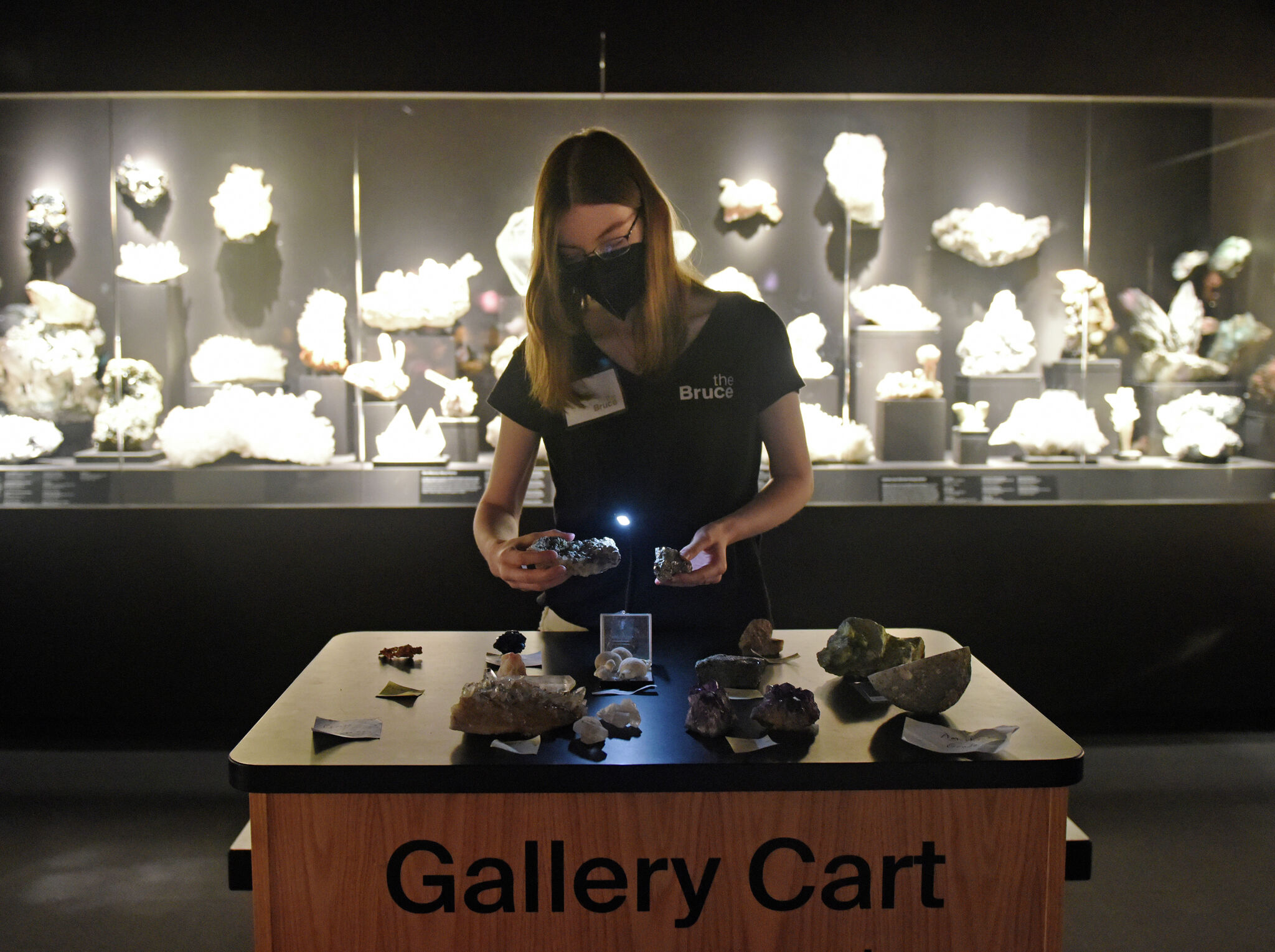 In photos: Greenwich's Bruce Museum opens gallery carts