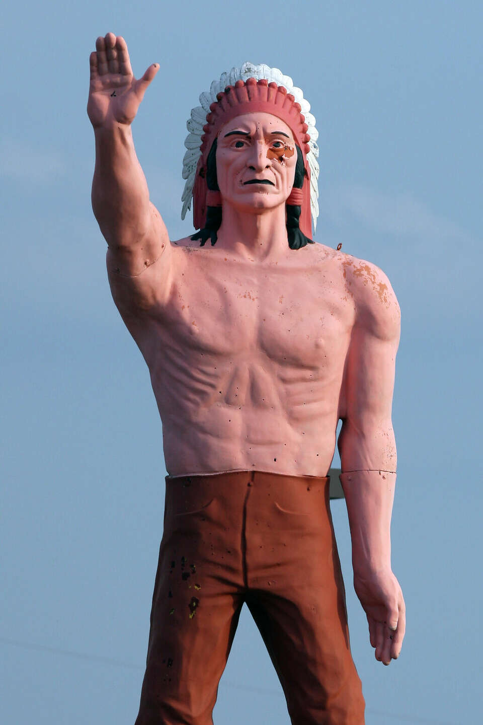 McCombs Indian statue: Here's a look at the past and possible future