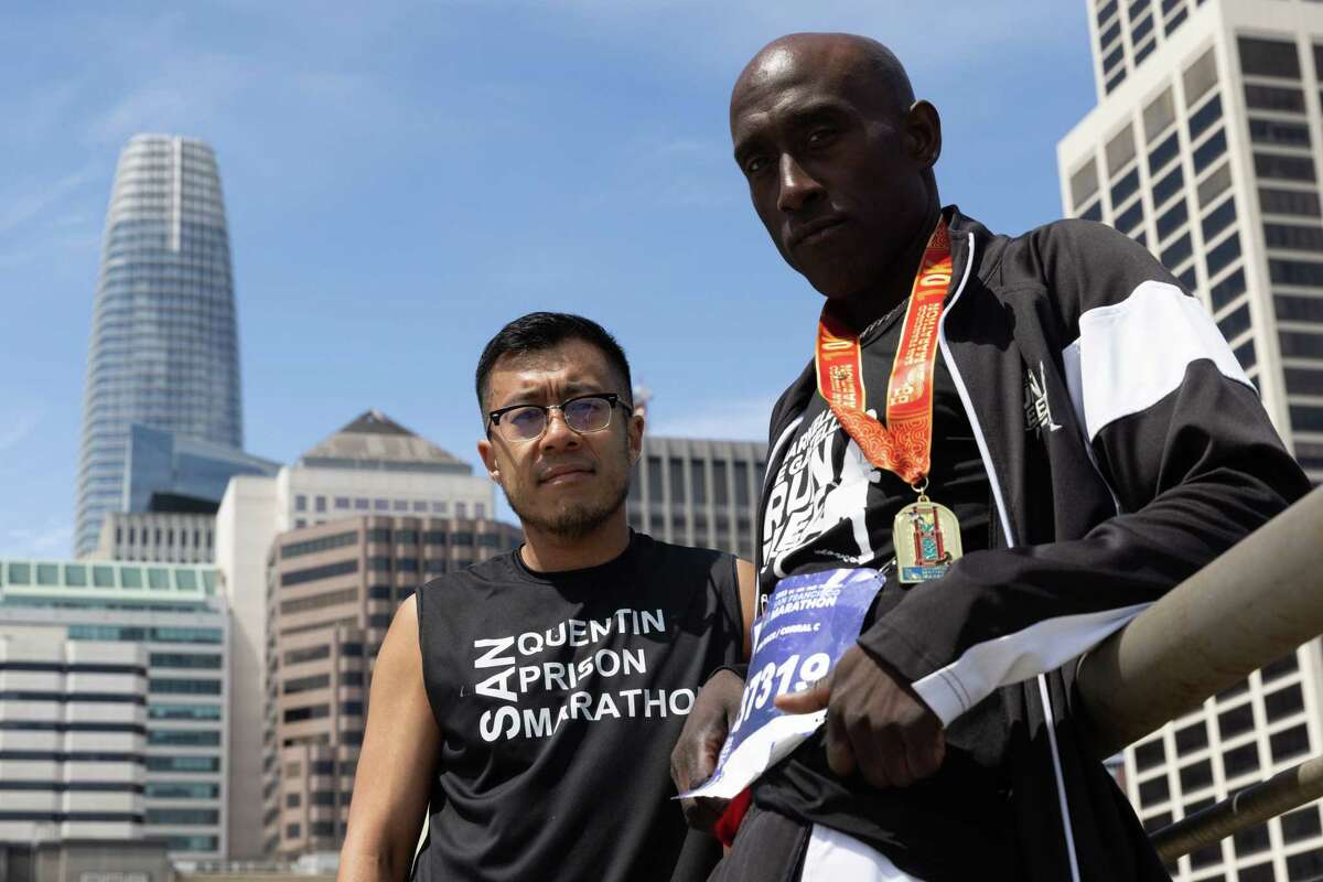 Runners logged miles at San Quentin. Now free, they ran SF Marathon
