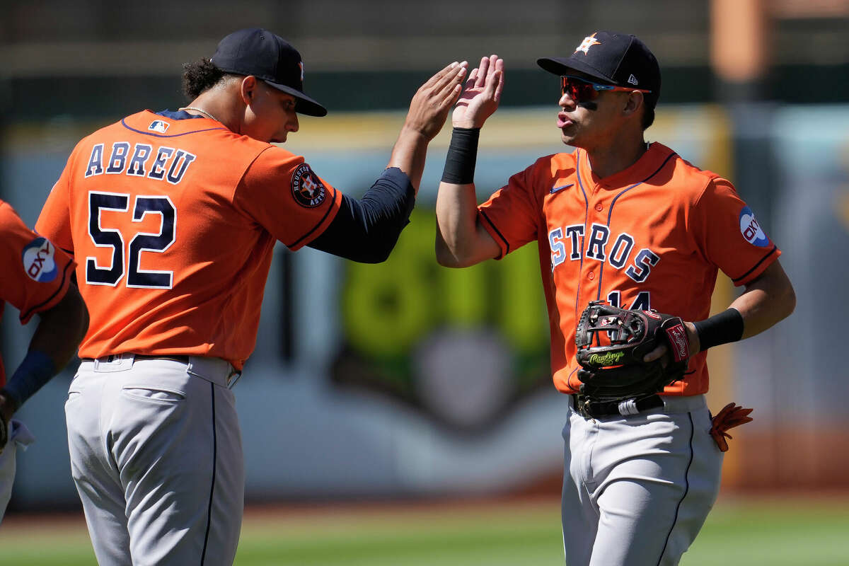 Mauricio Dubón homers to lift Houston Astros past Oakland A's