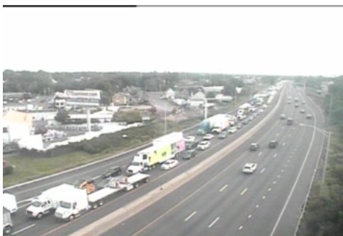 Official: Paving machine breakdowns slow I-95 traffic near Fairfield