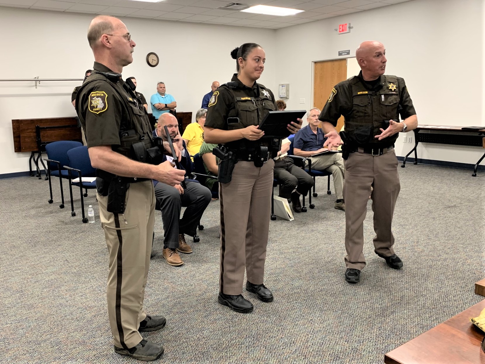 Mecosta County sheriff's deputies recognized for service