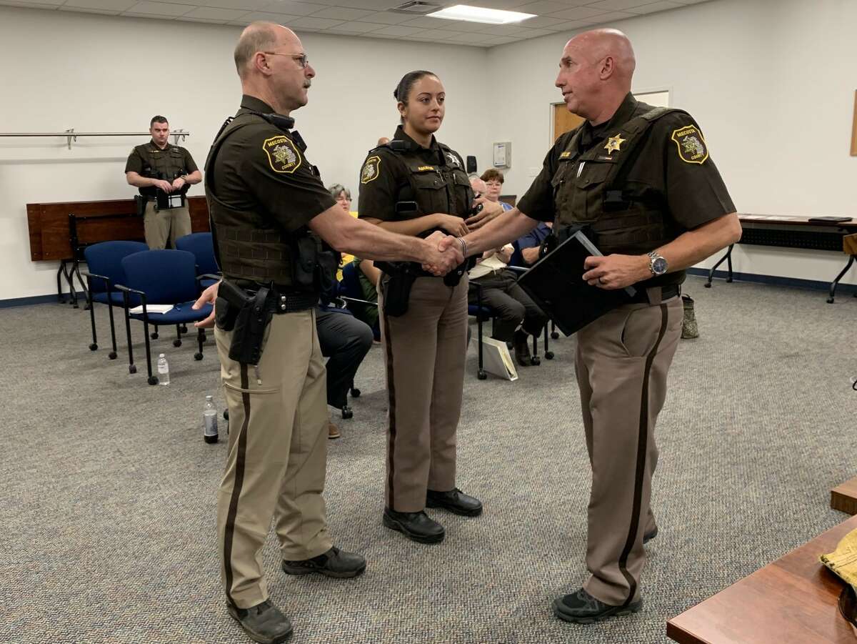 Mecosta County sheriff's deputies recognized for service