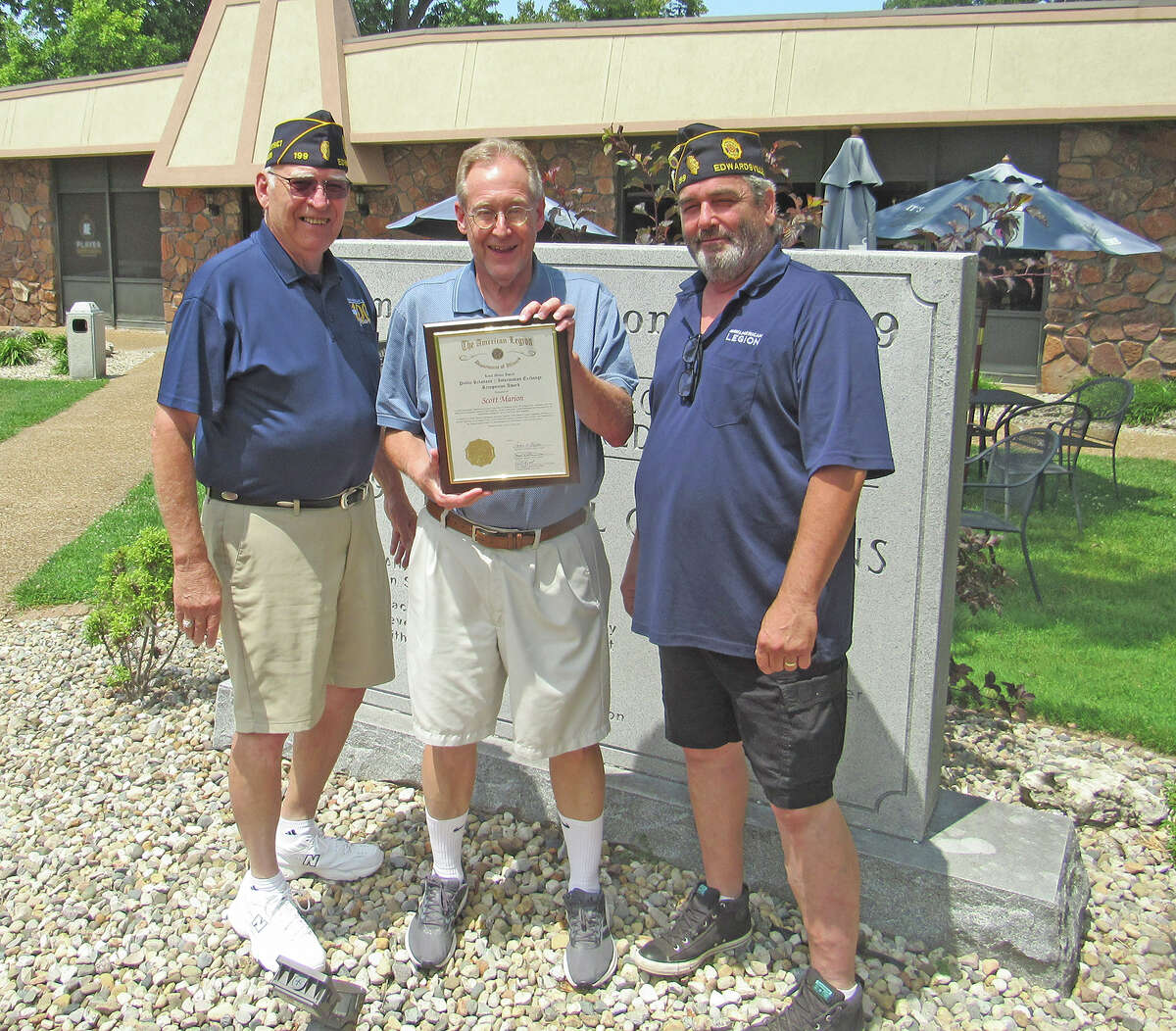 Intelligencer reporter Scott Marion receives American Legion award