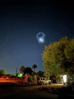 What were those strange lights appearing over Texas?