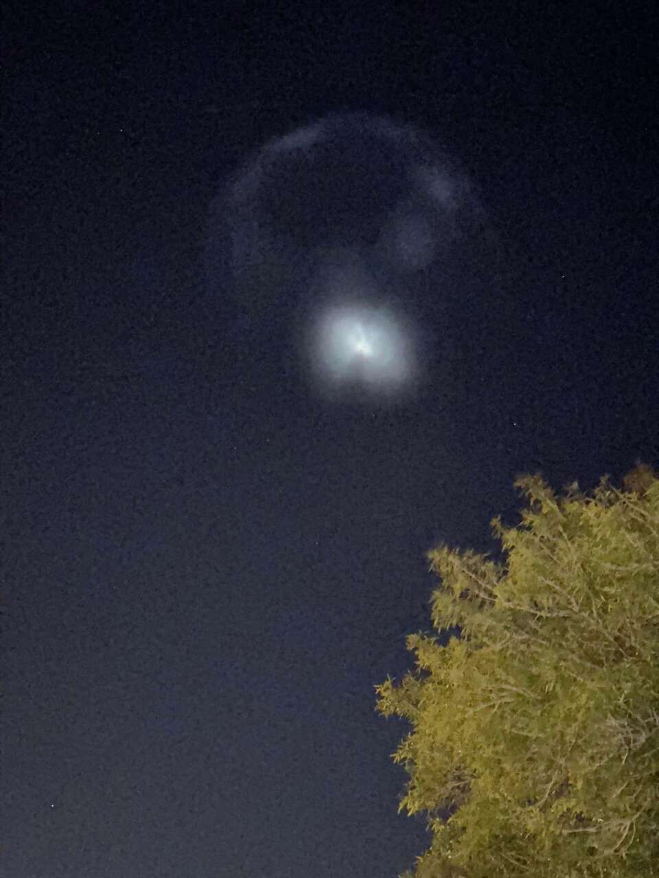 What were those strange lights appearing over Texas?