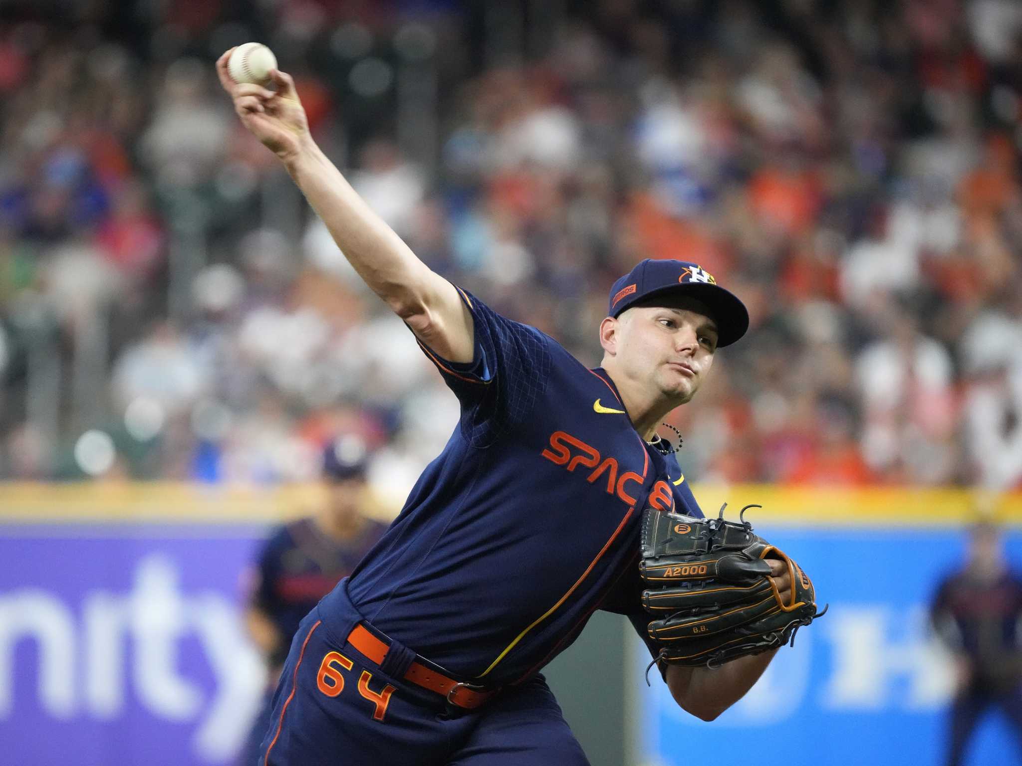 Houston Astros recall Brandon Bielak, option Seth Martinez to Triple-A