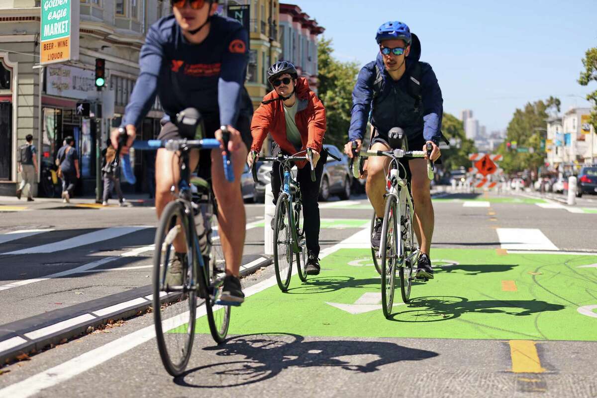 SF bicyclists are divided over a new bikeway in Mission District