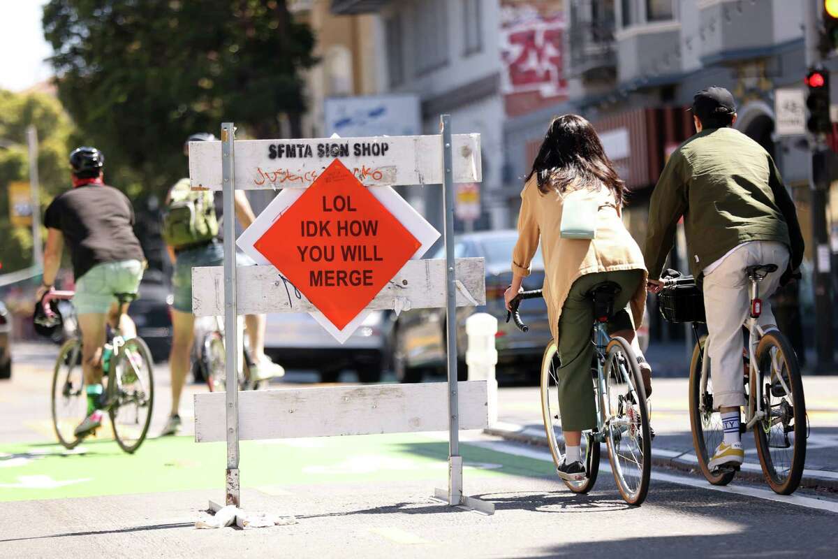 SF bicyclists are divided over a new bikeway in Mission District