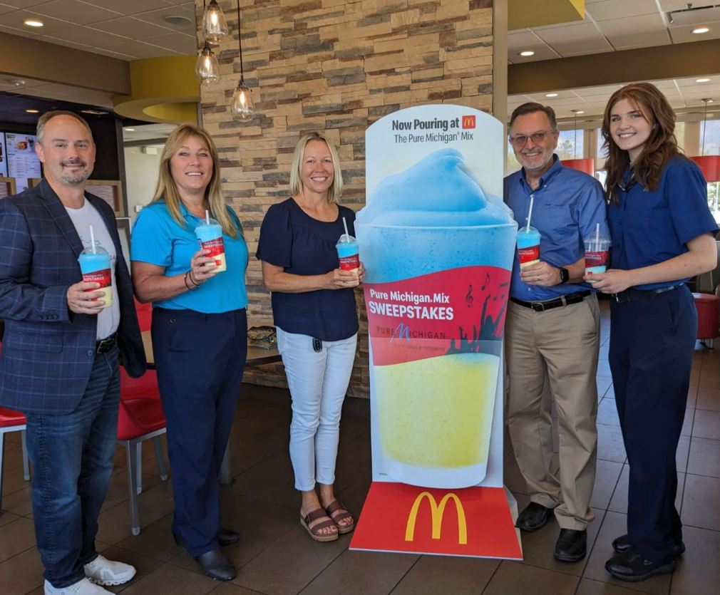 McDonald's launches 'Pure Michigan Mix' drink with exclusive offers