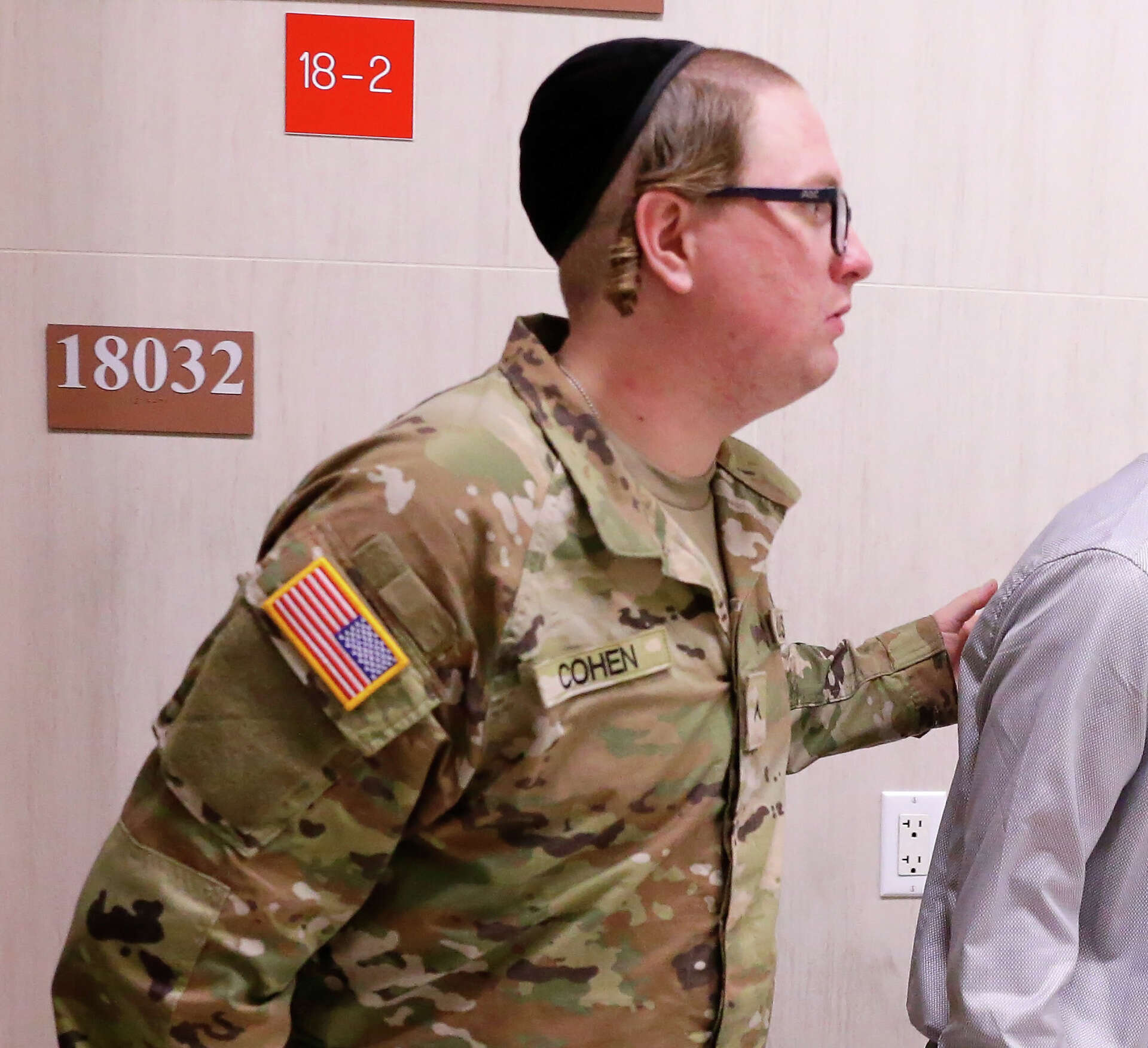 The eldest son of Hayim Cohen, who is accused of abuse, also accused